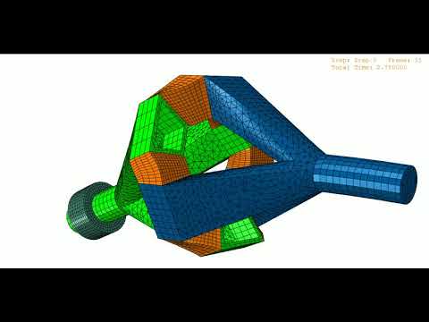 Rubber Cardan Shaft Simulation 2 - YouTube