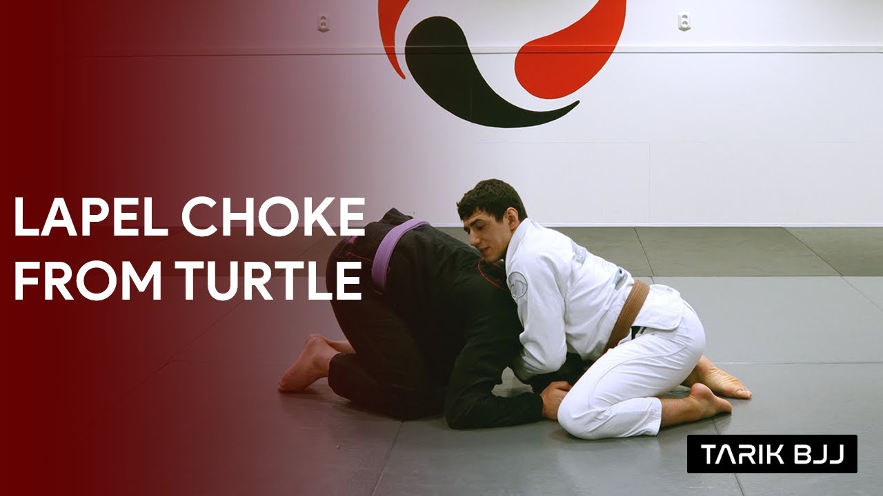 Inverted Lapel Choke from Turtle - YouTube