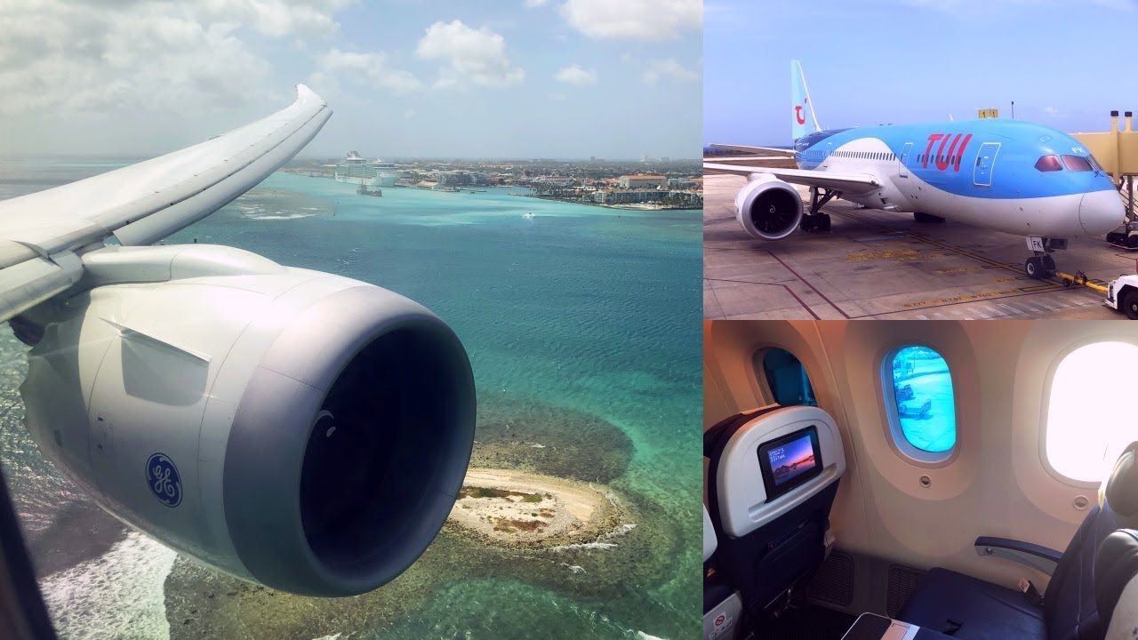 Shortest Boeing 787 Flight: Curacao - Aruba Island Hopper with TUI fly ...