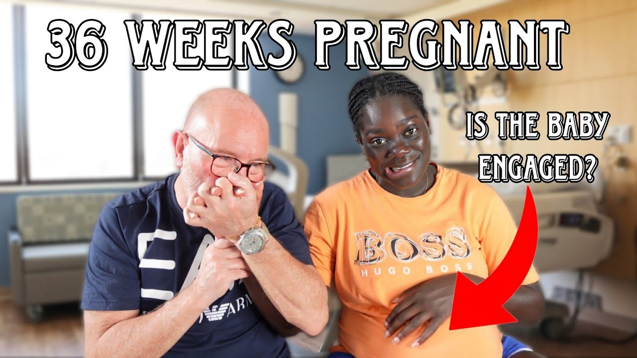 36 WEEKS PREGNANT APPOINTMENT! | IS THE BABY ENGAGED? WE ARE SO CLOSE ...