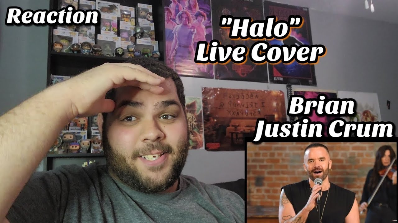 Brian Justin Crum - Halo Cover |REACTION| First Listen - YouTube