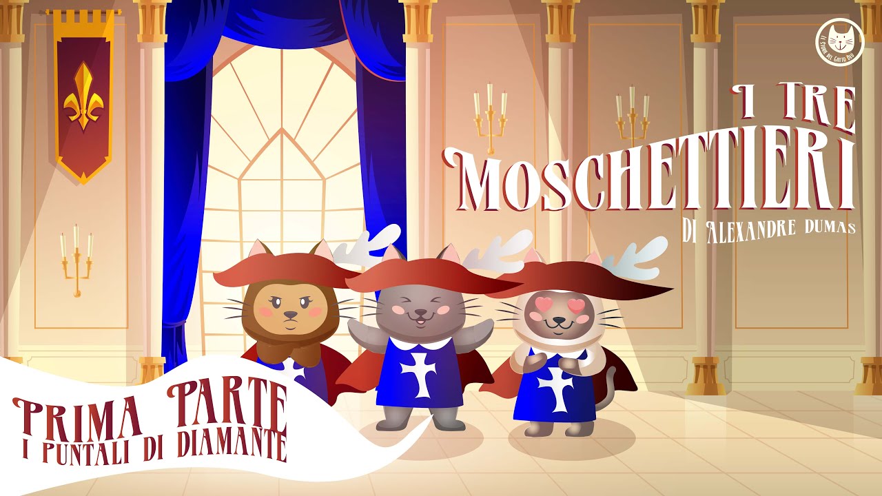 I Tre Moschettieri PARTE 1 | Storie per bambini leggi e ascolta ...