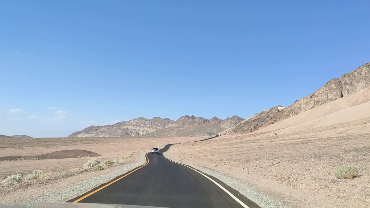 Death Valley, CA, USA Scenic Drive (Artist Drive) - 7 - YouTube