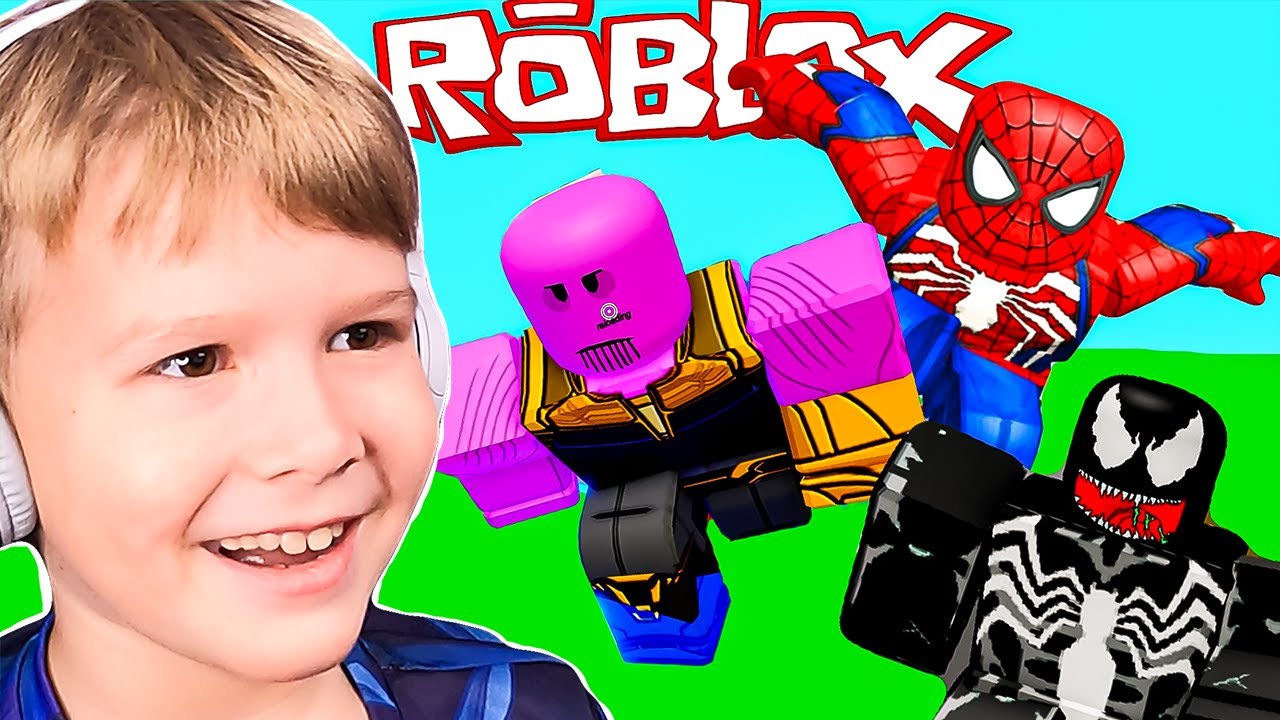 ЧЕЛОВЕК-ПАУК ПОЙМАЛ ВЕНОМА И ТАНОСА ROBLOX SPIDER-MAN SIMULATOR - YouTube