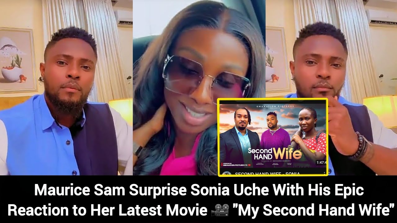 Maurice Sam Surprise Sonia Uche With His Epic Reaction to Her Latest ...