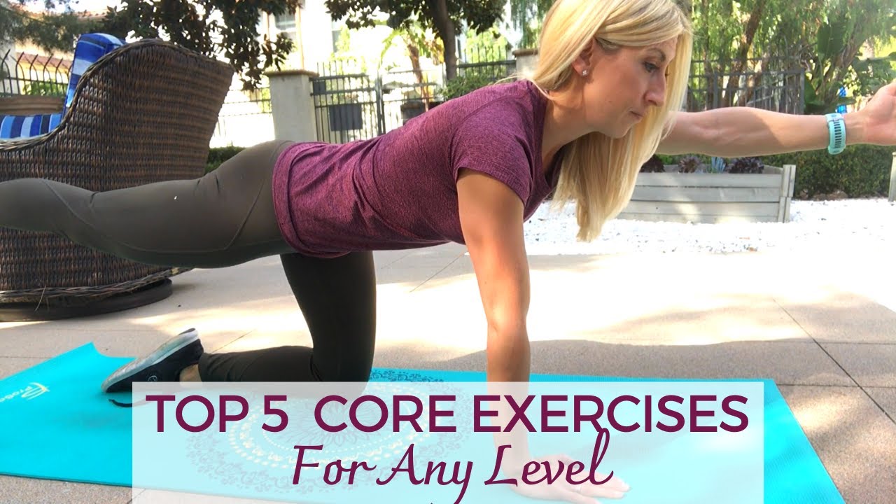 5 of the BEST Core Exercises for Back Pain, Strength, Stability - YouTube