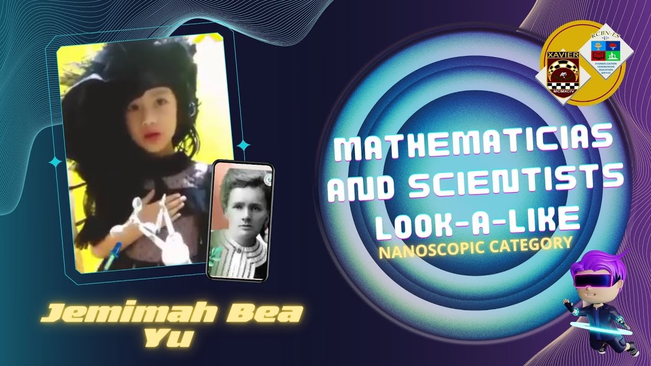 MATHEMATICIANS AND SCIENTISTS LOOK-A-LIKE: Grade 1 - Jemimah Bea Yu ...