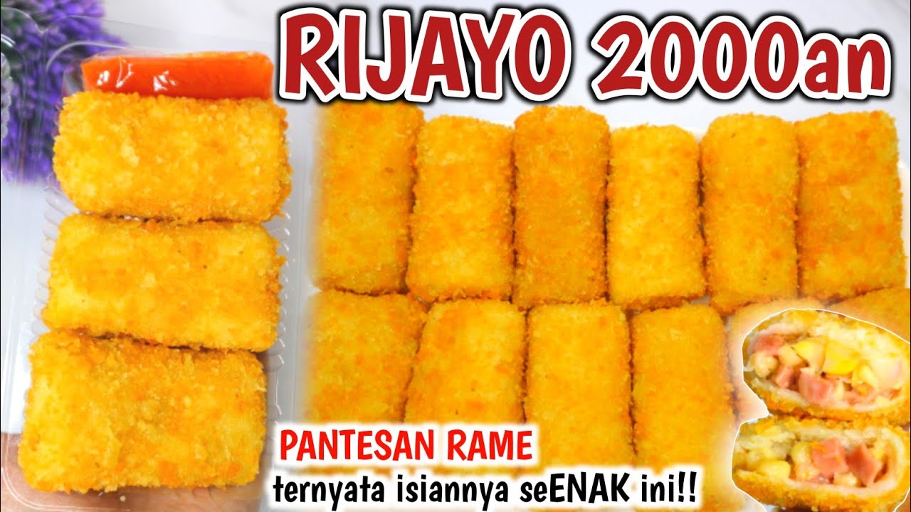NYESEL BARU TAU TERNYATA LARIS MANIS!! RIJAYO "RISOL JAGUNG MAYO" SUPER ...