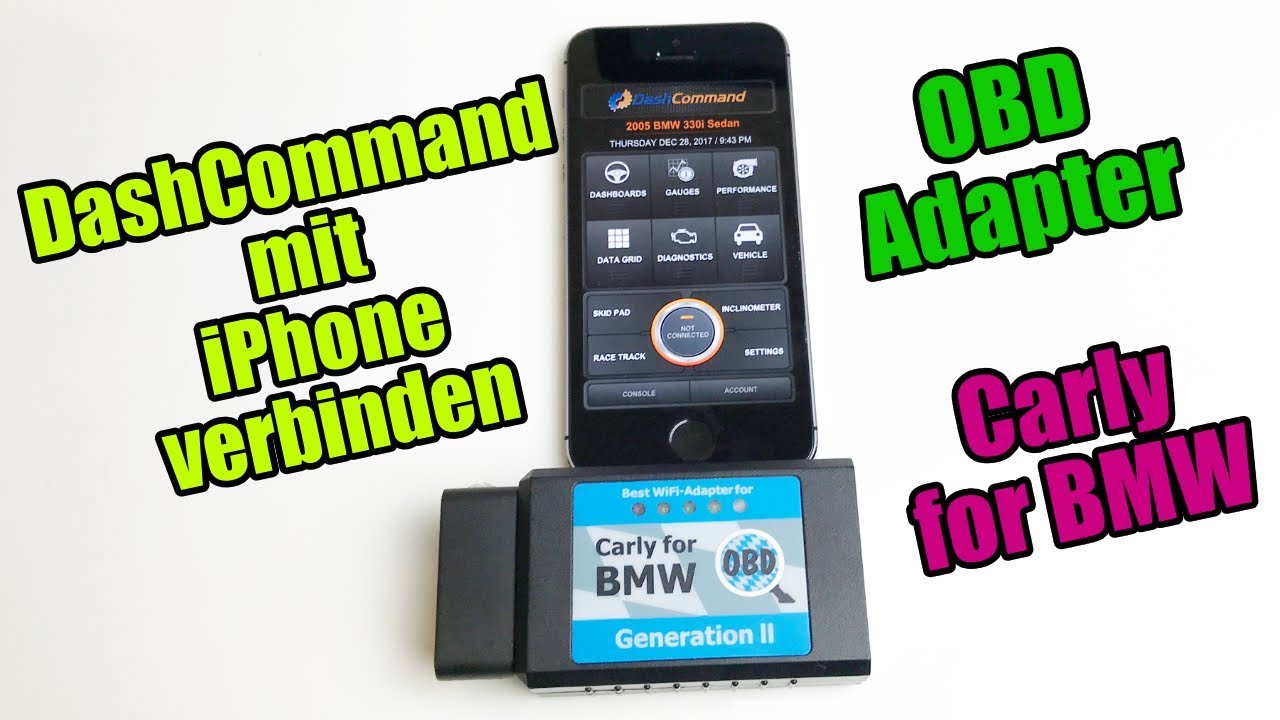 📱 WIFI OBD Adapter mit iPhone verbinden | Carly for BMW | MarkMonetti ...