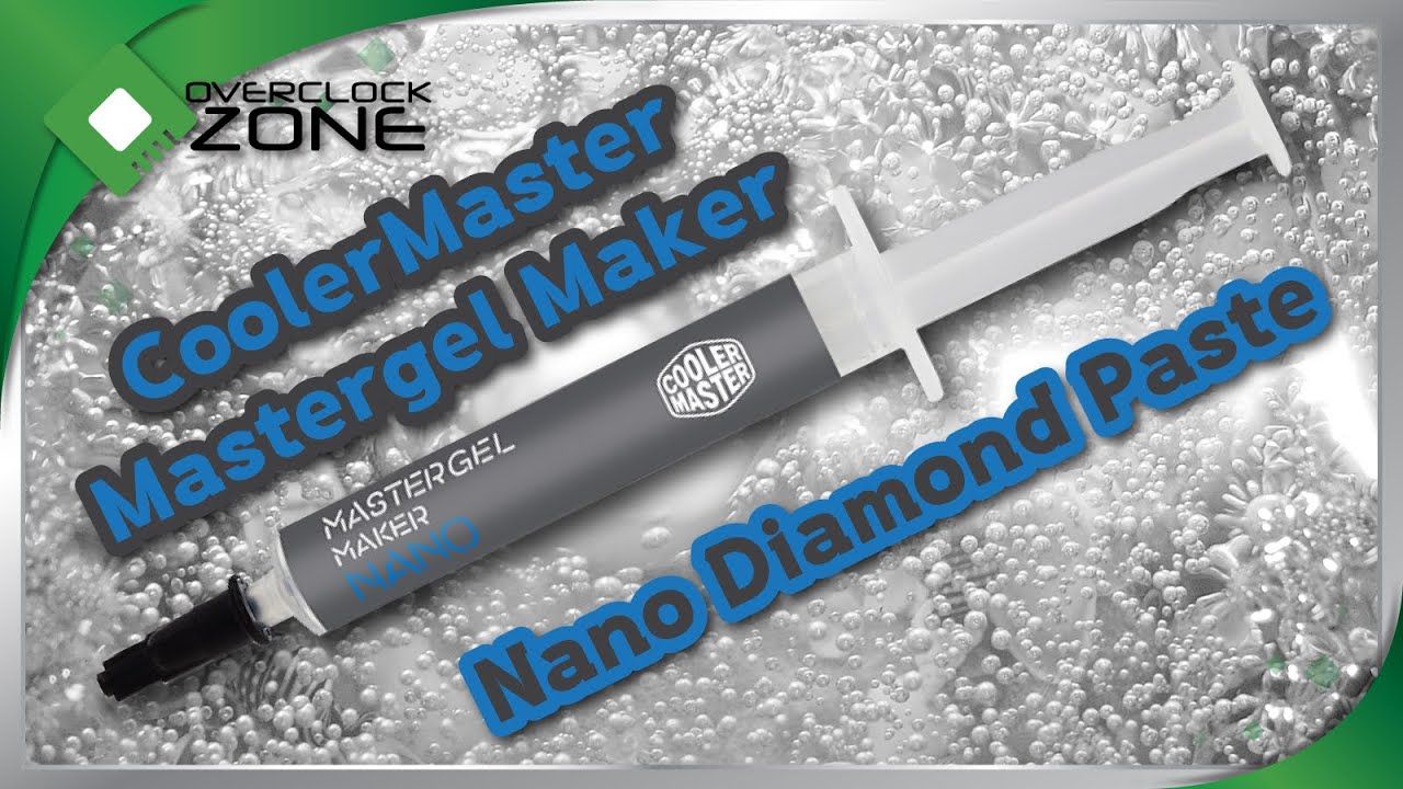 รีวิว ซิลิโคน Cooler Master : Master Gel Maker NANO - YouTube