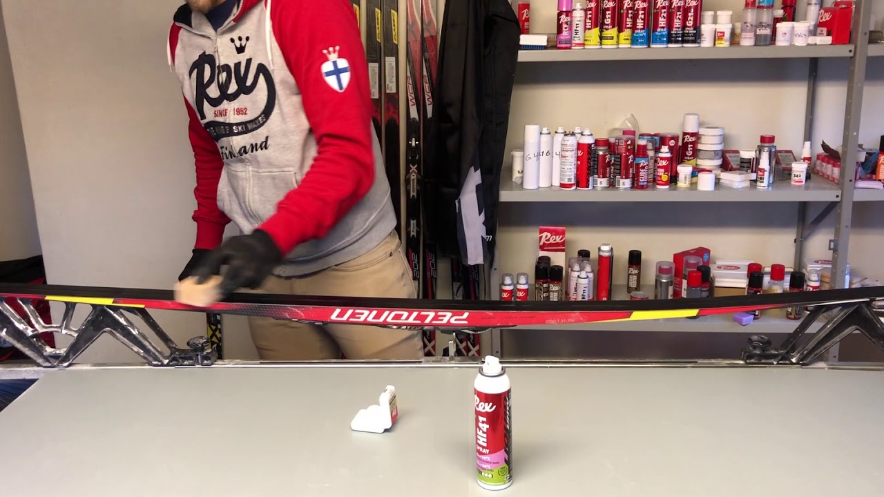 Using Rex TK-73 fluor block with Rex HF Spray - YouTube