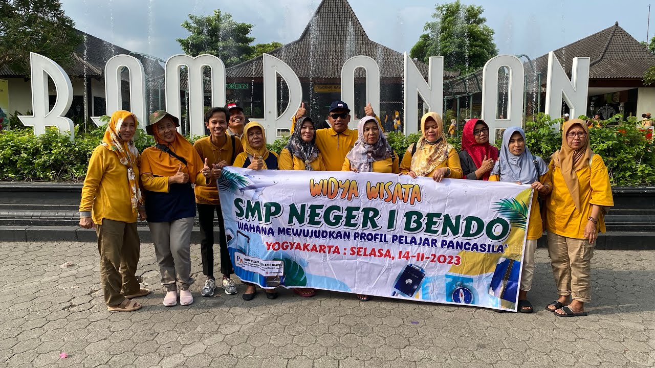 Study Tour SMP N 1 BENDO MAGETAN ke Yogyakarta 14 november 2023 - YouTube