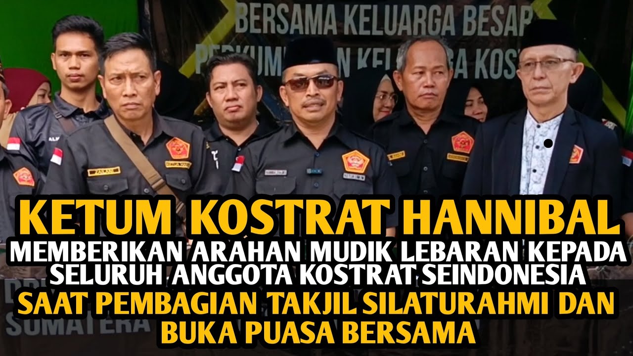 Arahan KETUM KOSTRAT Hannibal Saat Akan Pulang Mudik Lebaran ...