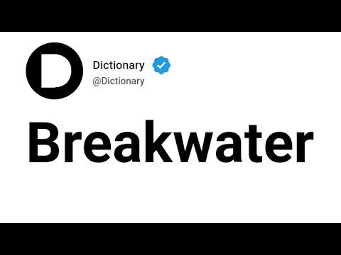 Breakwater Meaning In English - YouTube