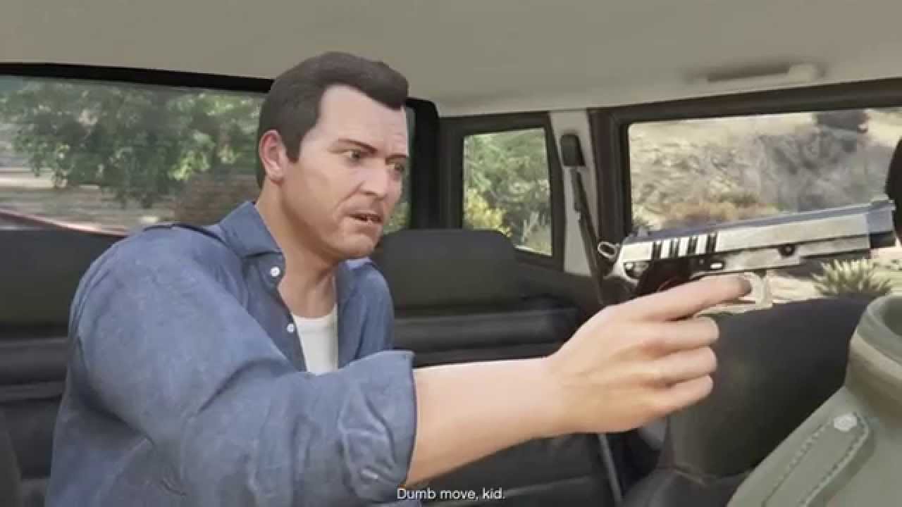 Gta 5 Alternate Cutscenes In The Mission Complications Youtube