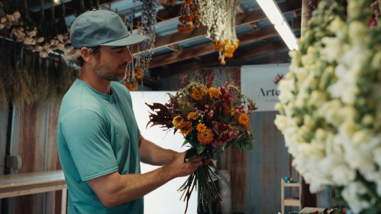 Artemis Flower Farm Tour and Interview - YouTube