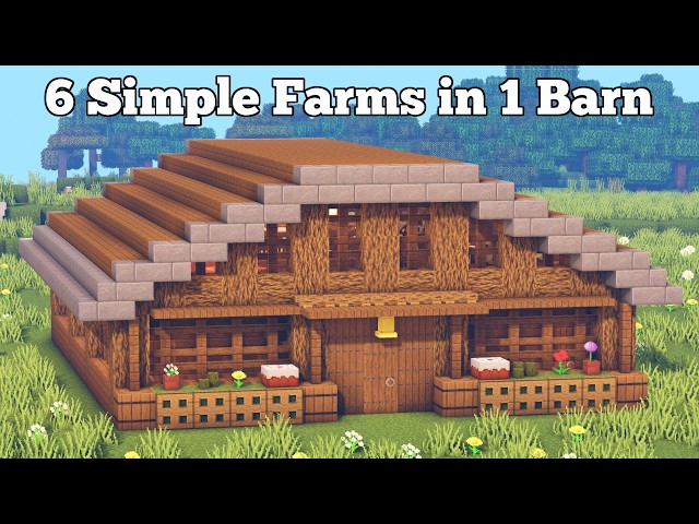 Minecraft Barn Farm
