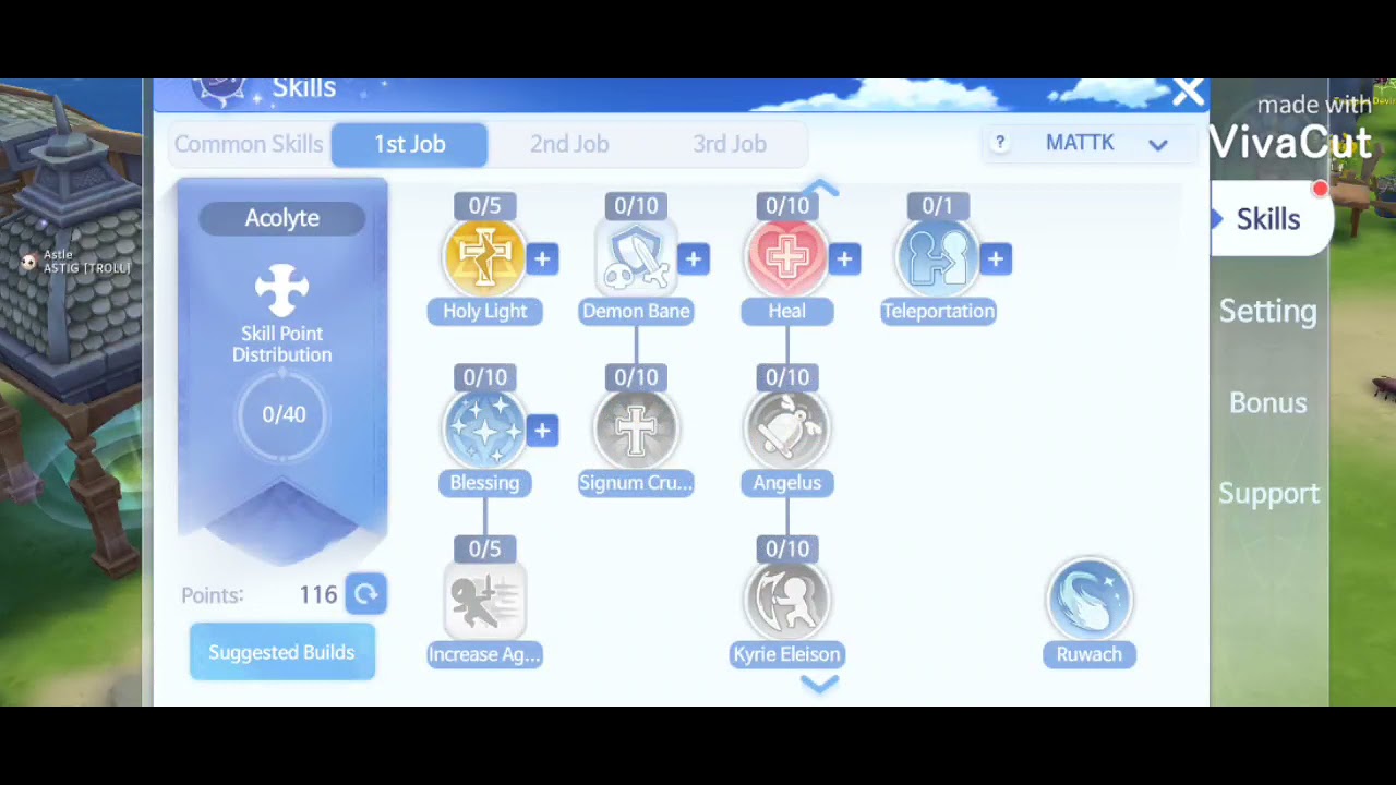 Ragnarok Origin High Priest's Detailed Skill Tree - YouTube