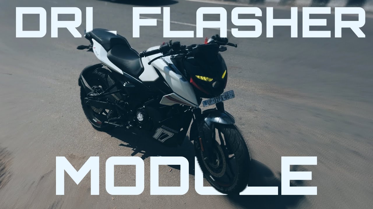 DRL flasher module for N160 | N160 DRL Modification - YouTube