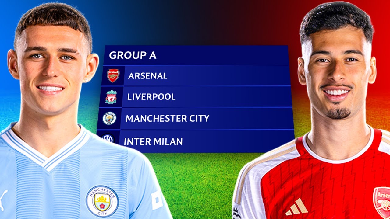 CHAMPIONS LEAGUE..BUT "RED" CLUBS VS "BLUE" CLUBS 🔴🔵 - YouTube