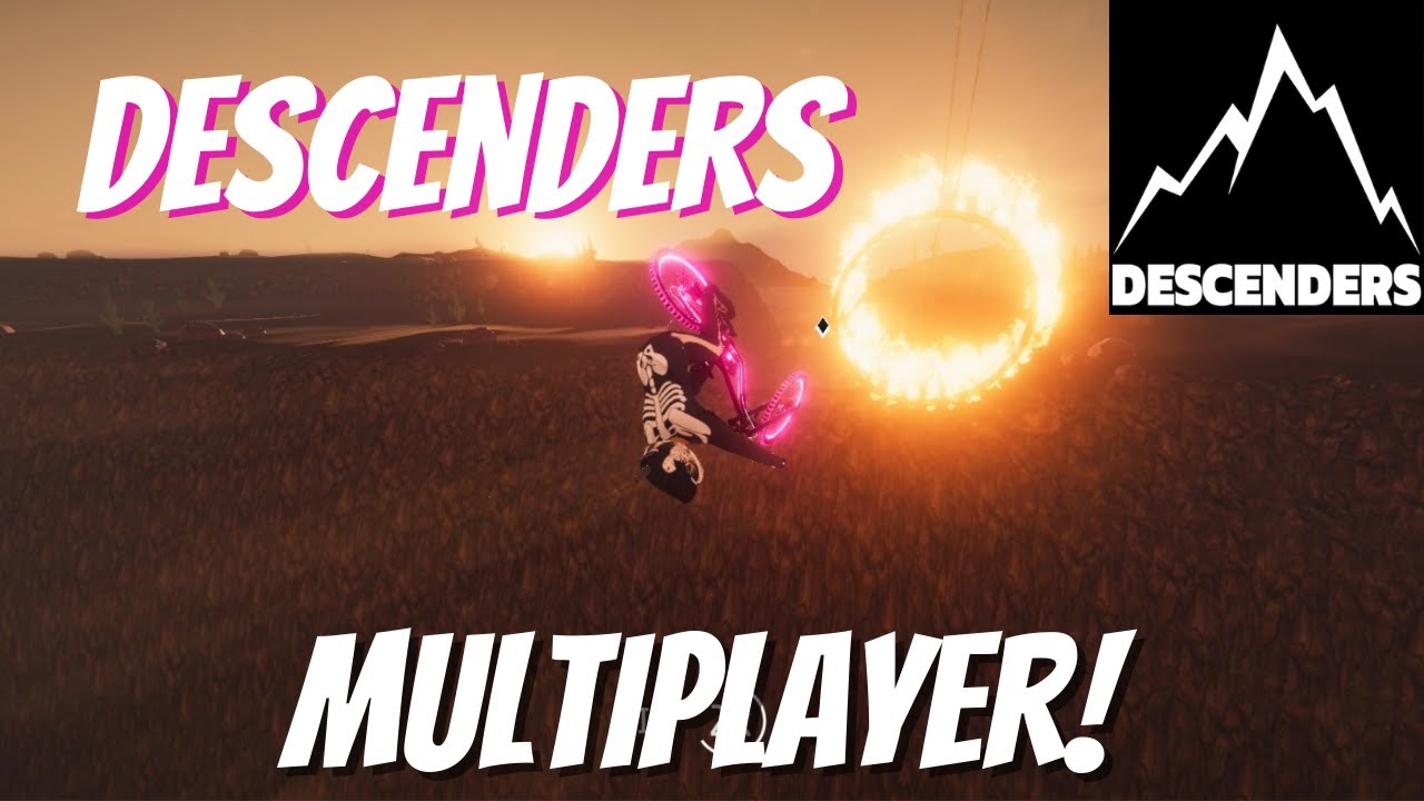Descenders - Multiplayer - From Canyon Boss Jump to Peaks Boss Jump ...