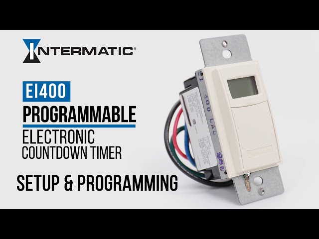 Intermatic 15 Amp Digital Residential Hardwired Lighting Timer ...