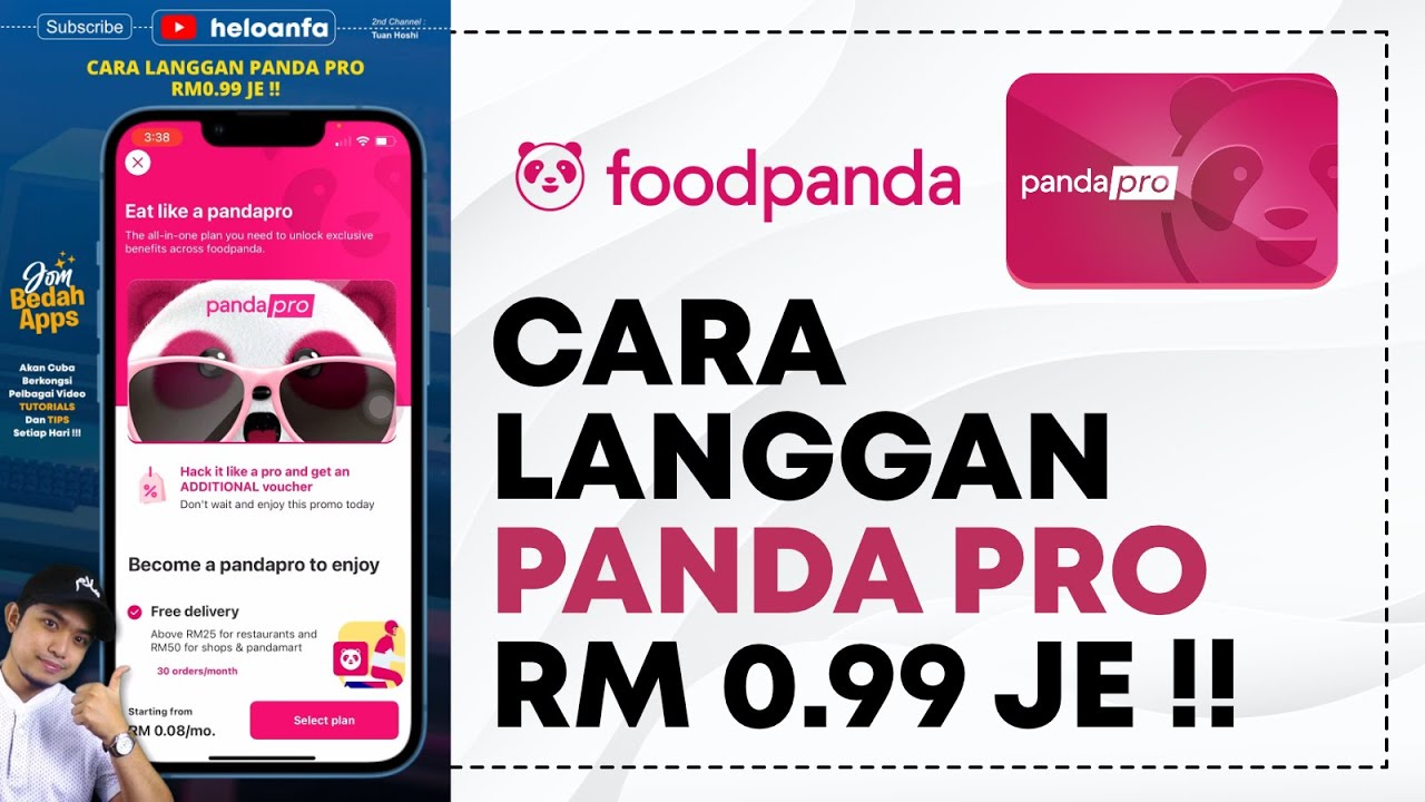 CARA LANGGAN PANDA PRO RM 0.99 JE !! - YouTube