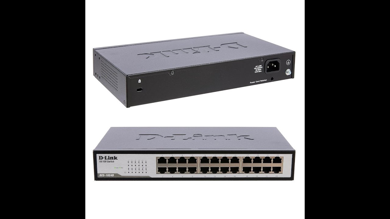 DES-1024D D-Link 24-Ports x 10/100Base-TX Express Network Switch # ...