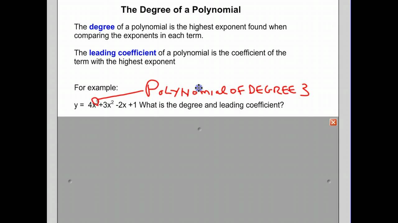 What is a Polynomial - YouTube