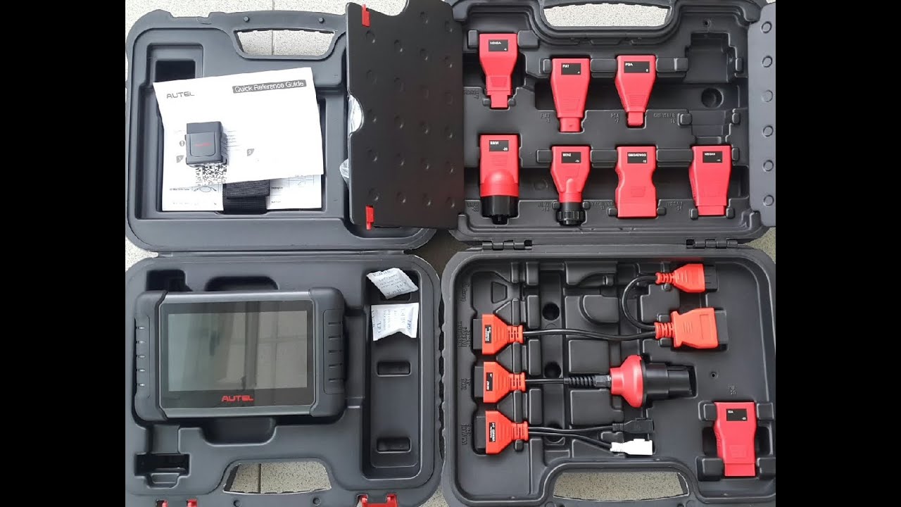 Autel MaxiDas DS 808 BT обзор - YouTube