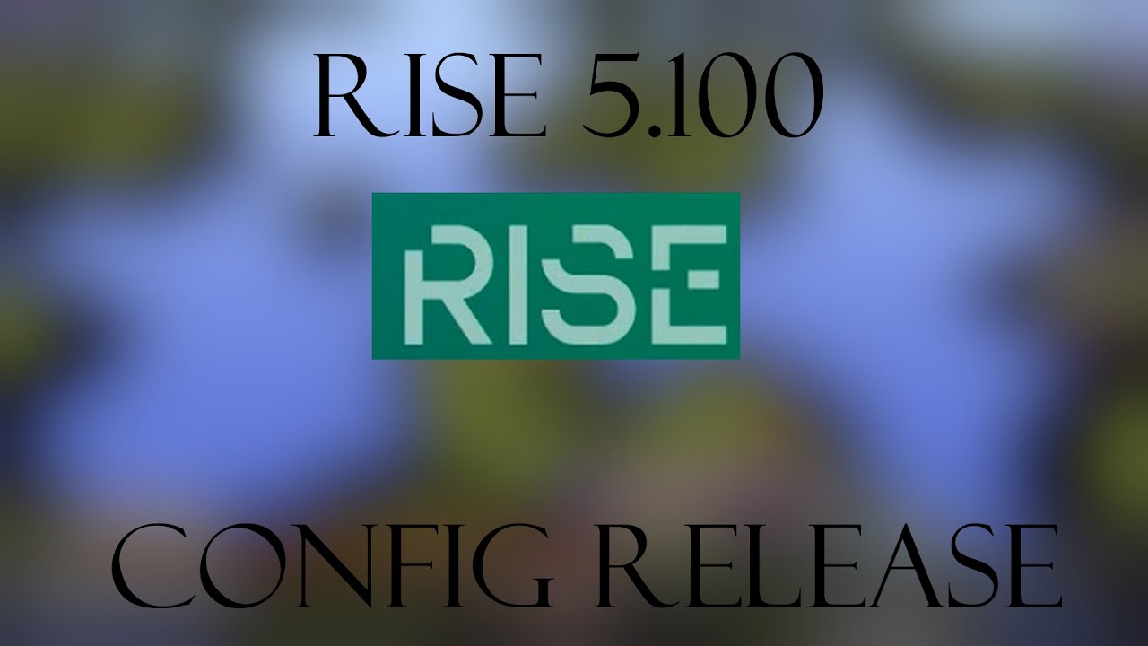 Rise 5.100 Config RELEASE | Fly | Speed | 0,0 Velocity | More - YouTube