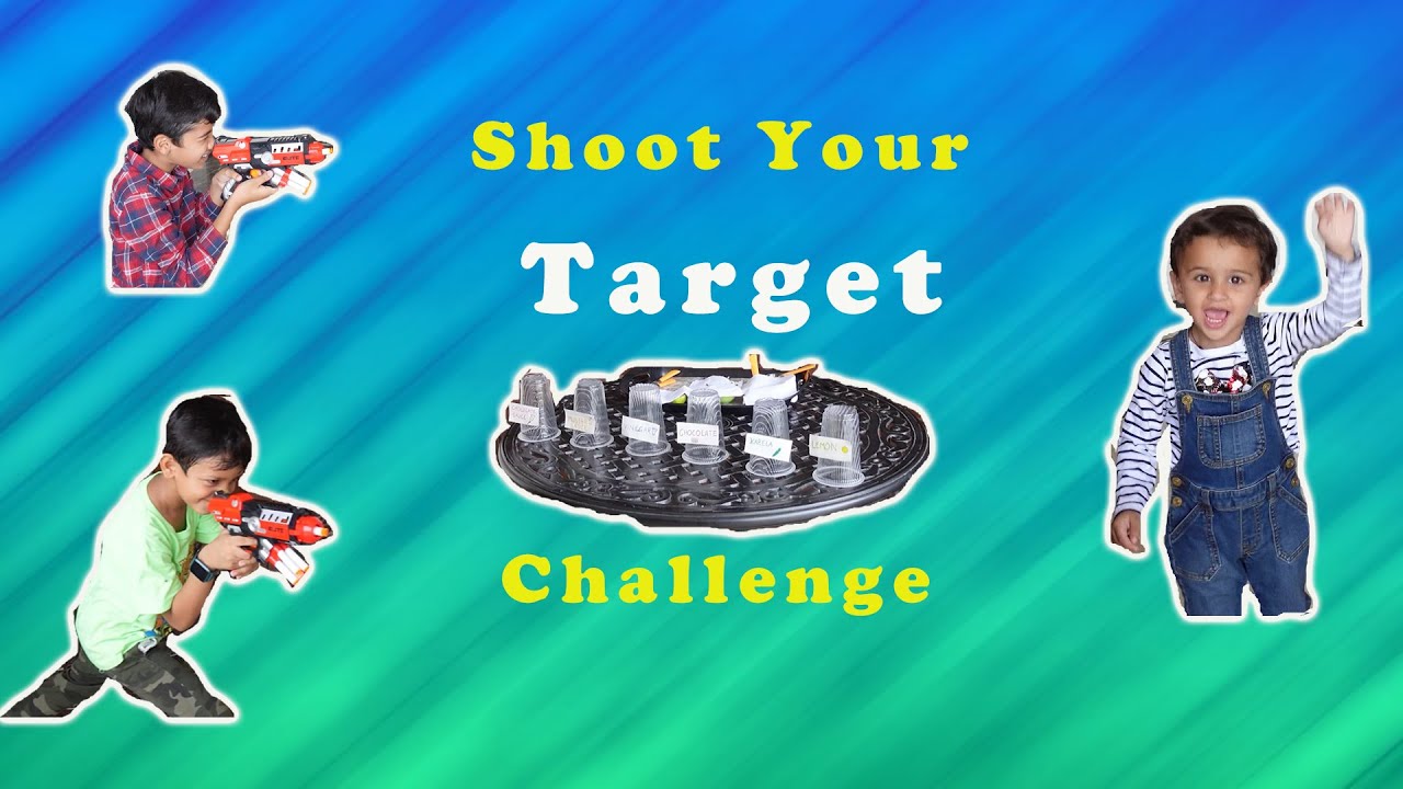 Shoot Your Target Challenge | Fun challenges | Zohaan Kidwai - YouTube