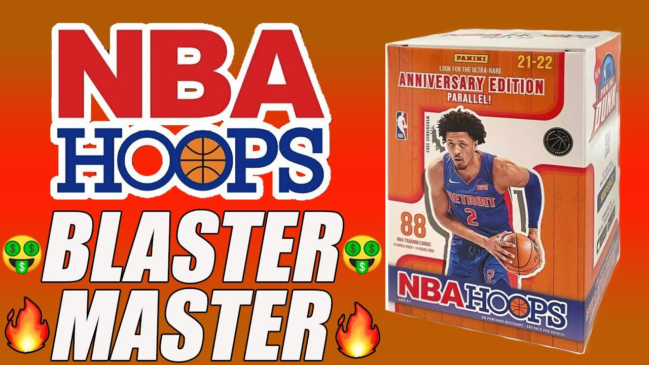 2021-22 NBA Hoops Basketball Blaster Review!🏀 BRAND NEW!🚨NICE Rookie ...