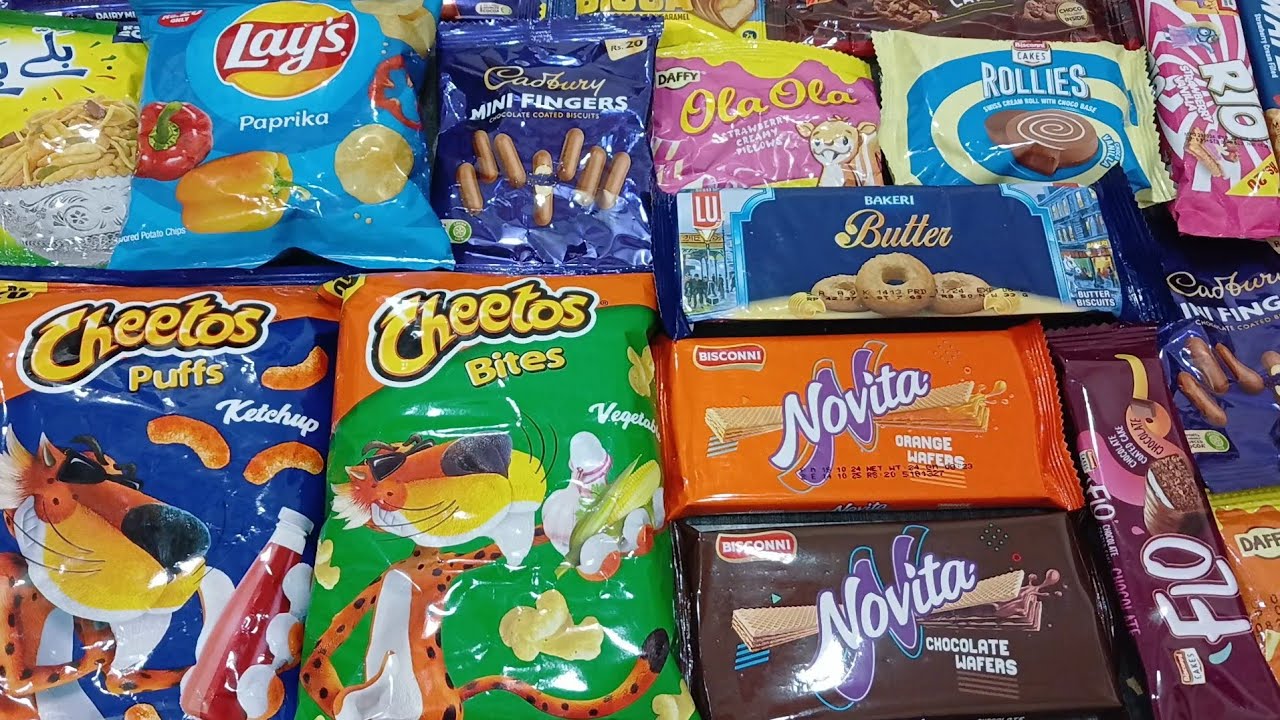 asmr snacks | unpacking cookies | chocolates - YouTube