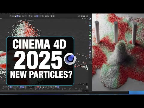 Cinema 4D 2025 to have new Particle? My Observation - YouTube
