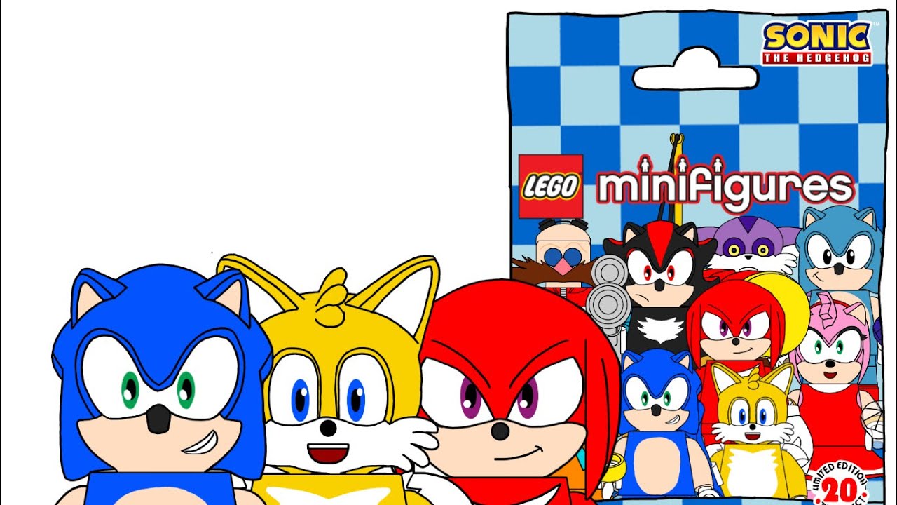 LEGO Sonic the Hedgehog CMF draft - YouTube