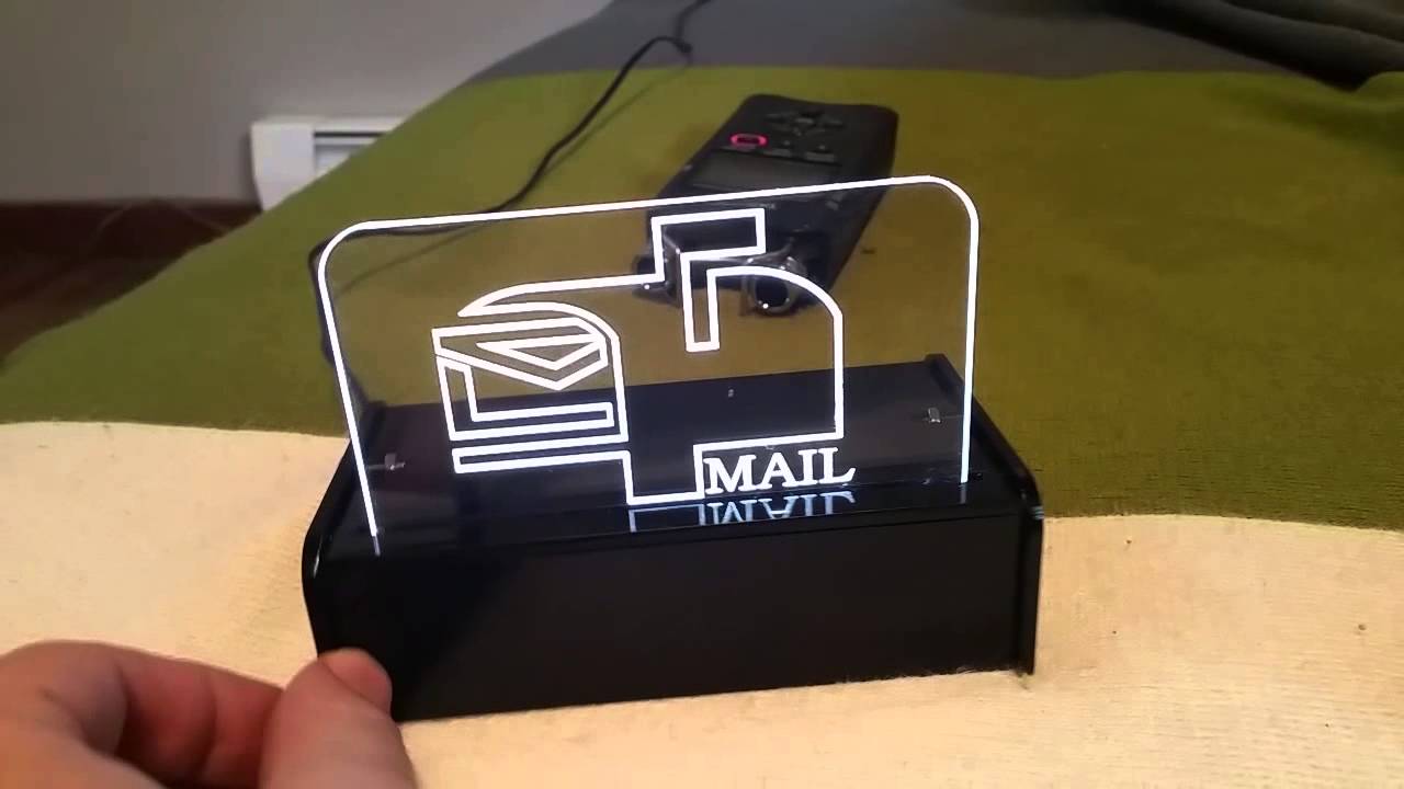 Mailbox Notifier demo - YouTube