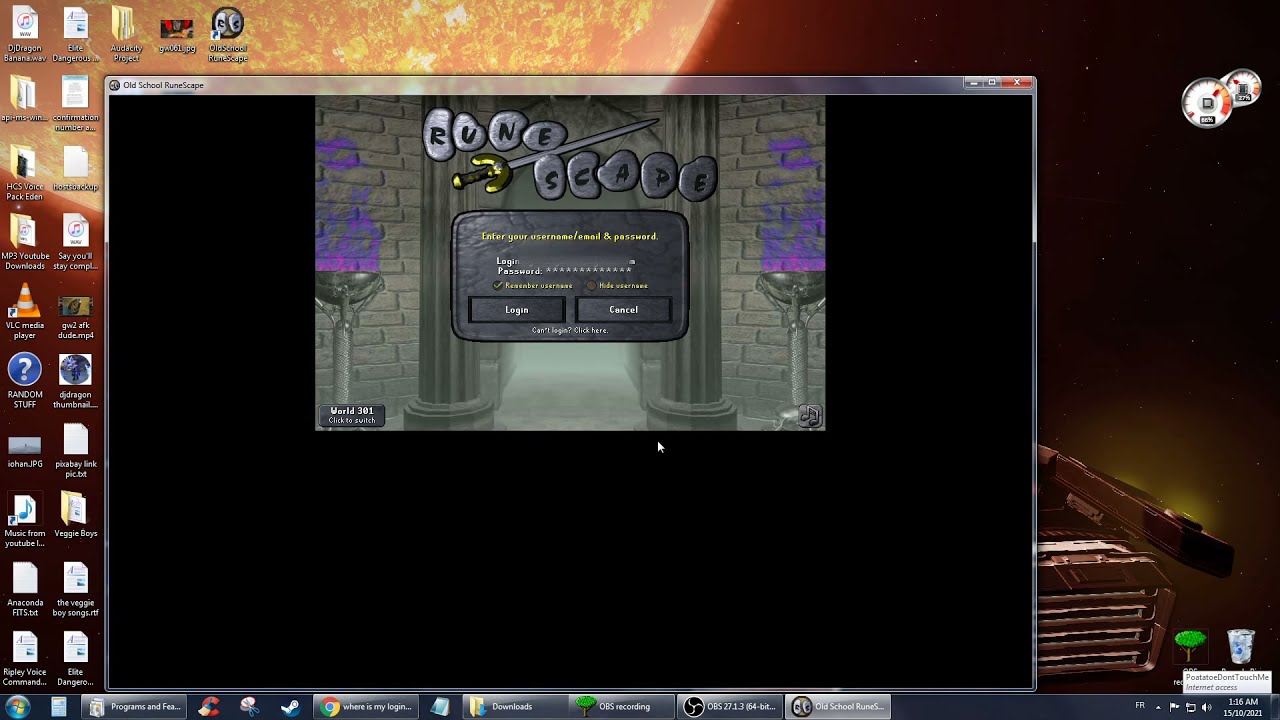Old School Runescape | CAN'T LOG IN AS NEW MEMBER | ** Solved ** | 2021 ...