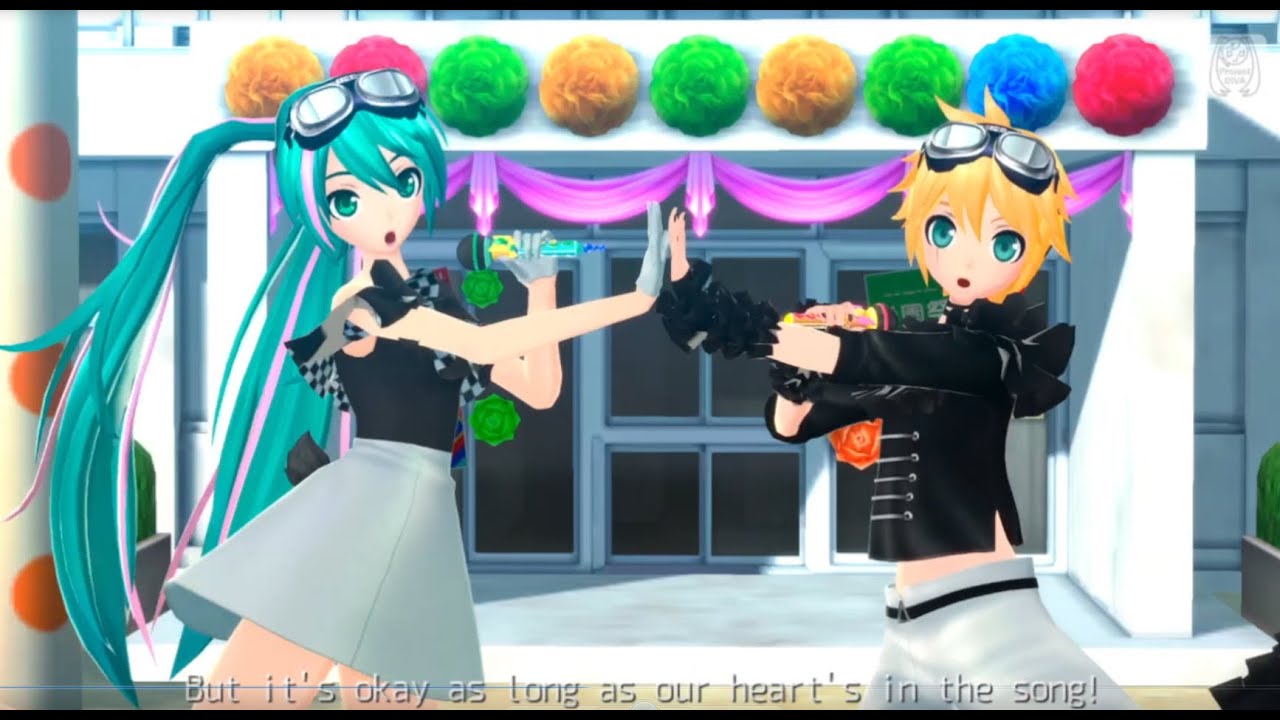 Colorful x Melody [ Miku x Len ] Custom Modules - YouTube