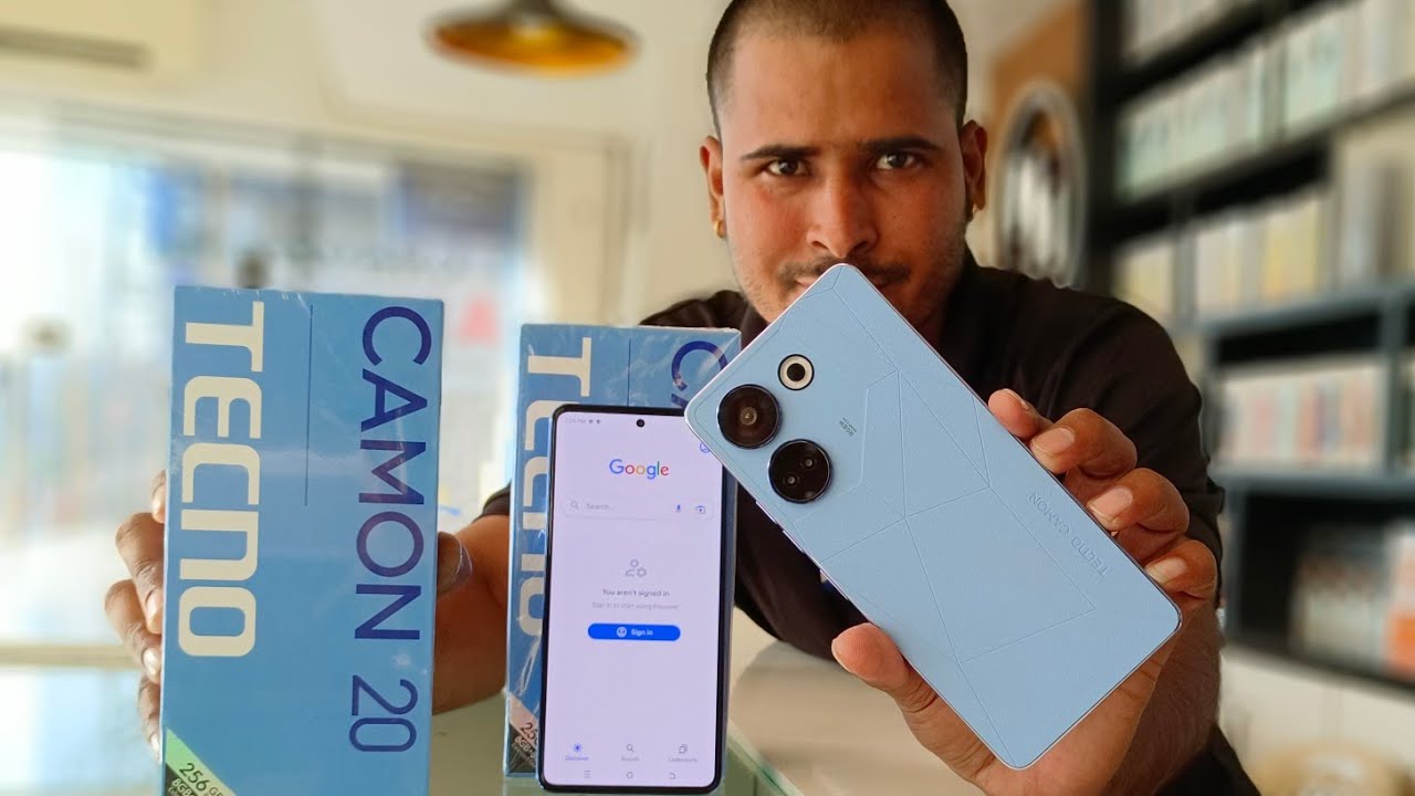 Tecno Camon 20 Pro 5G (Dark Welkin, 8GB RAM,128GB - YouTube