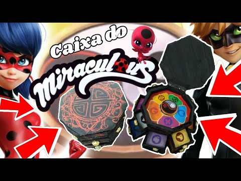 Caixa do miraculous - miraculous box - boîte miraculeuse - YouTube