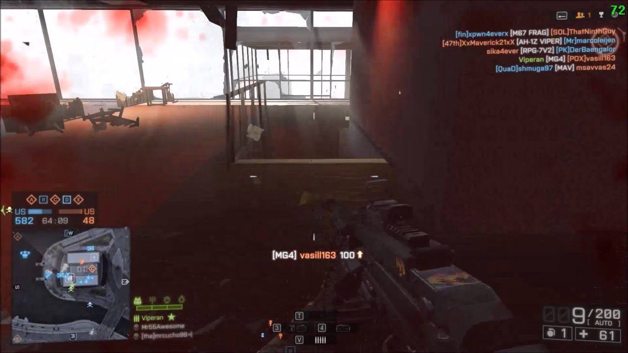 BF4 Siege of Shanghai, how to deal with elevator campers. - YouTube