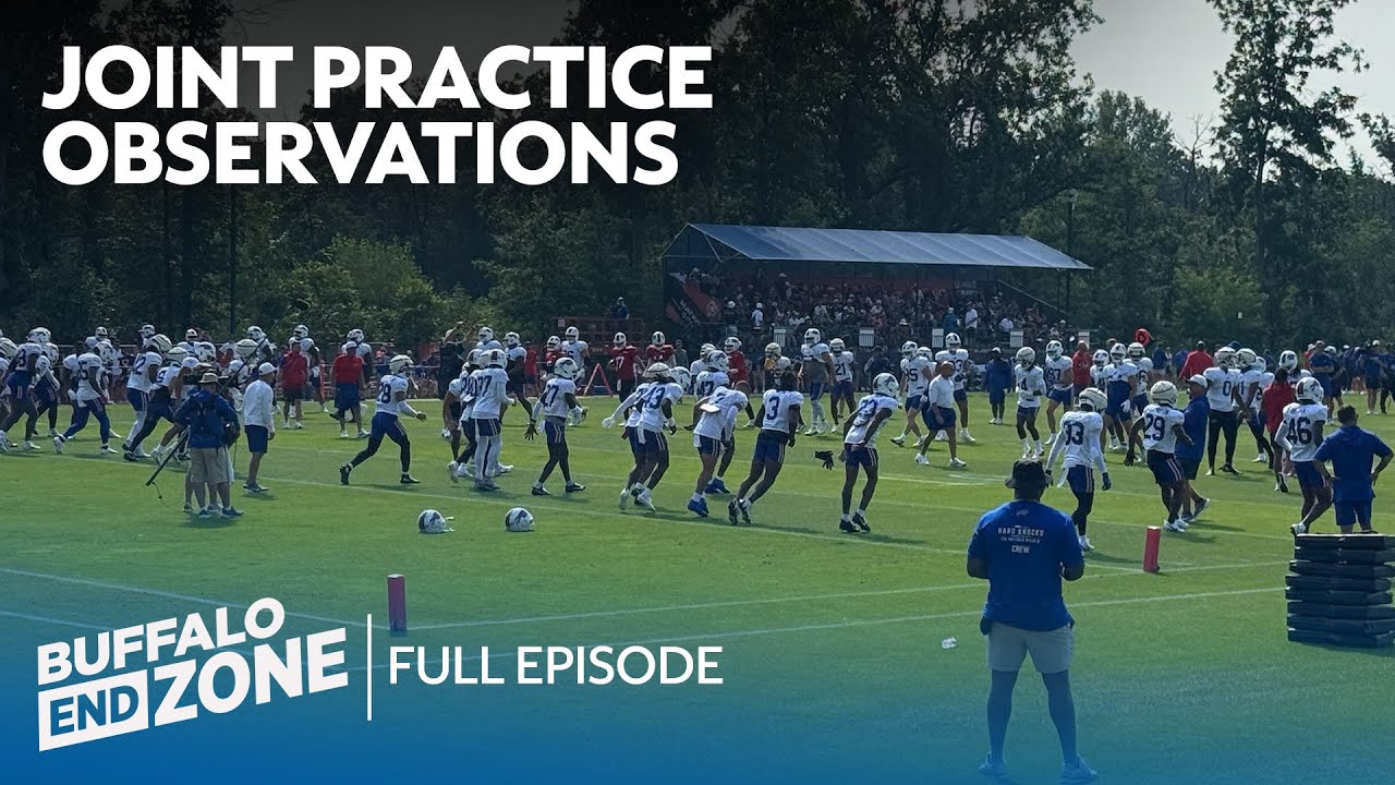 Bills Have Heated Practice With Bears | Buffalo End Zone - YouTube