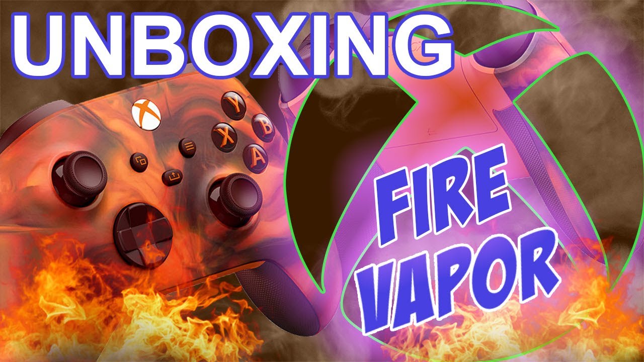 Unboxing Xbox Fire Vapor Special Edition Controller brings some serious ...