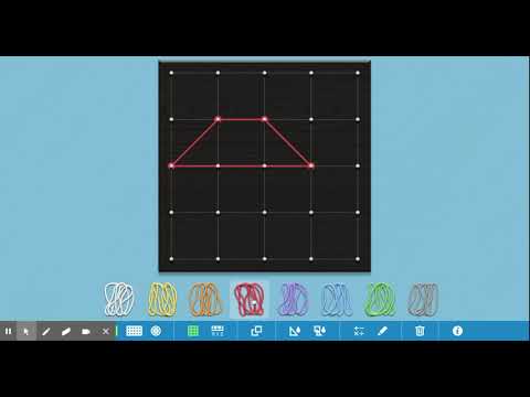 Geoboard by The Math Learning Center - YouTube