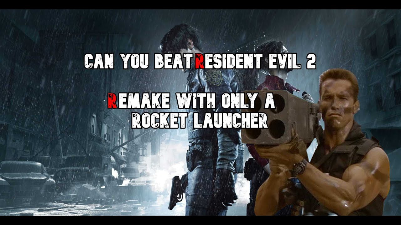 Can You Beat RE2 Remake with ONLY the Rocket Launcher - YouTube