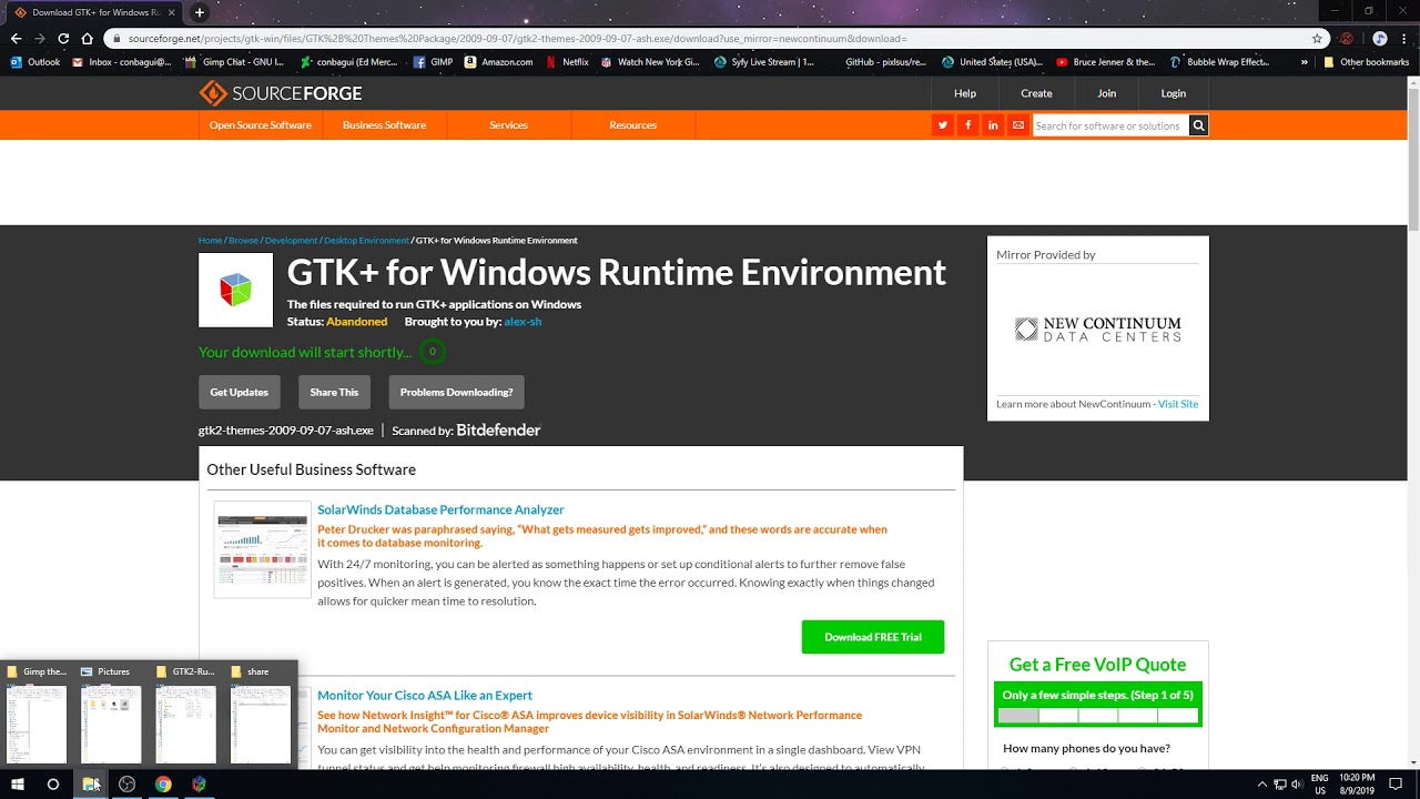 How to install Gtk2 environment + Gimp Theme Selector for Gimp windows ...
