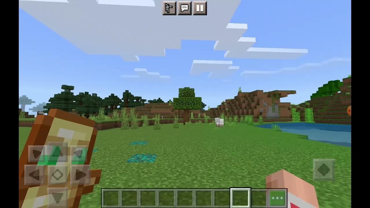 How to sprint in minecraft pe ,crafting and building, lokicraft - YouTube