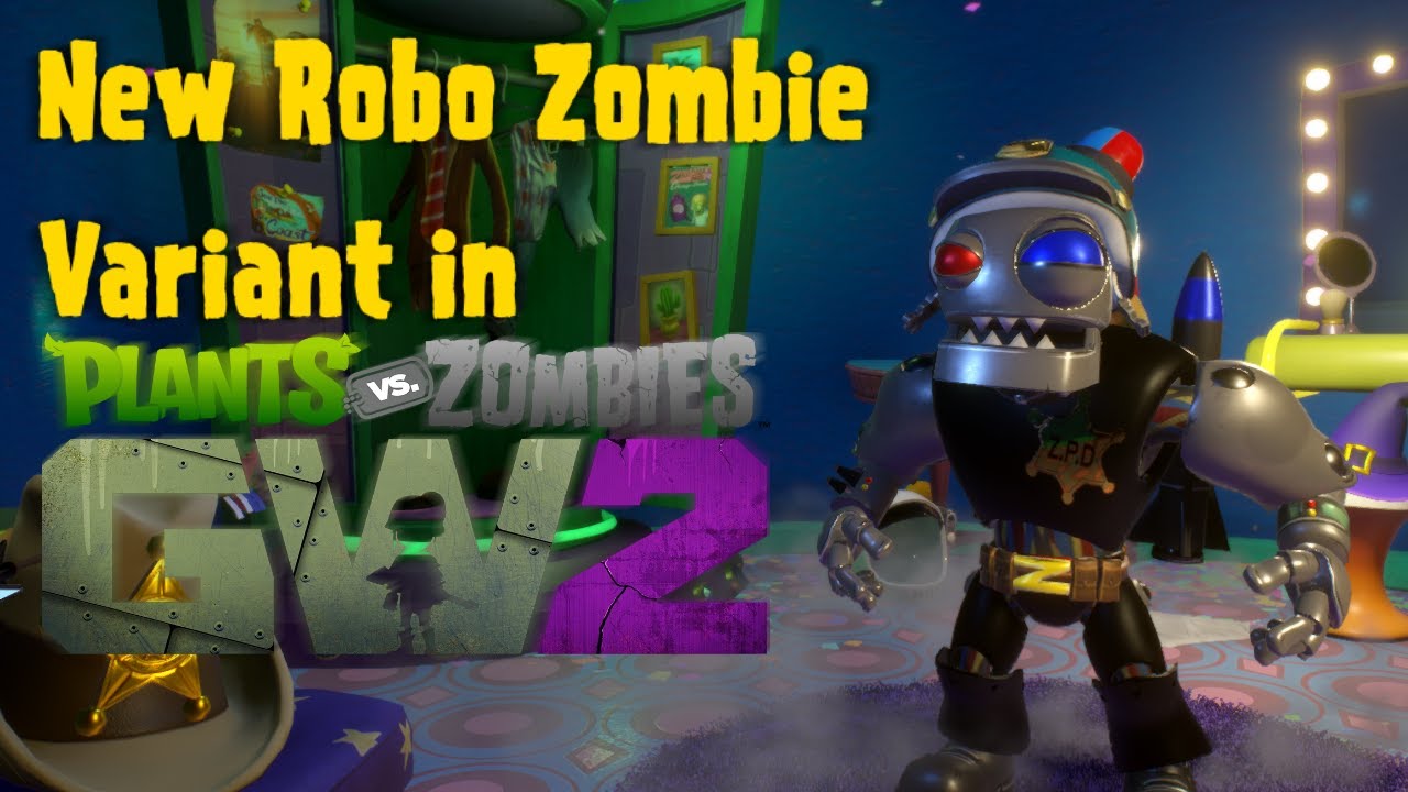 ZPD Robo Soldier Variant Showcase | PVZGW2 Custom Variant Mod - YouTube