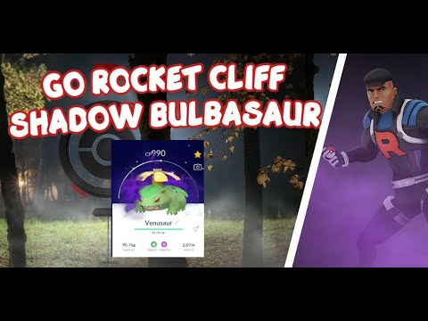 Shiny Shadow Bulbasaur is here! - Pokemon GO How to Beat Cliff July ...